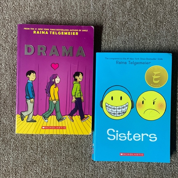 Other | Drama And Sisters By Raina Telgemeier | Poshmark